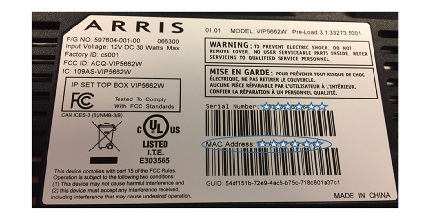 Setting up the Bell MTS 4K VIP5662W set-top box : Installation process