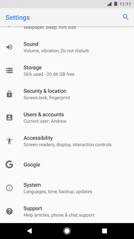 How to reset the network settings on my Google Pixel