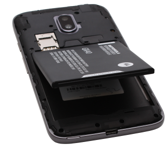 How to insert a SIM card into my Motorola Moto G Play