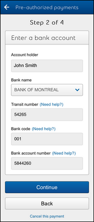 How to set up pre-authorized payments with the MyBell app