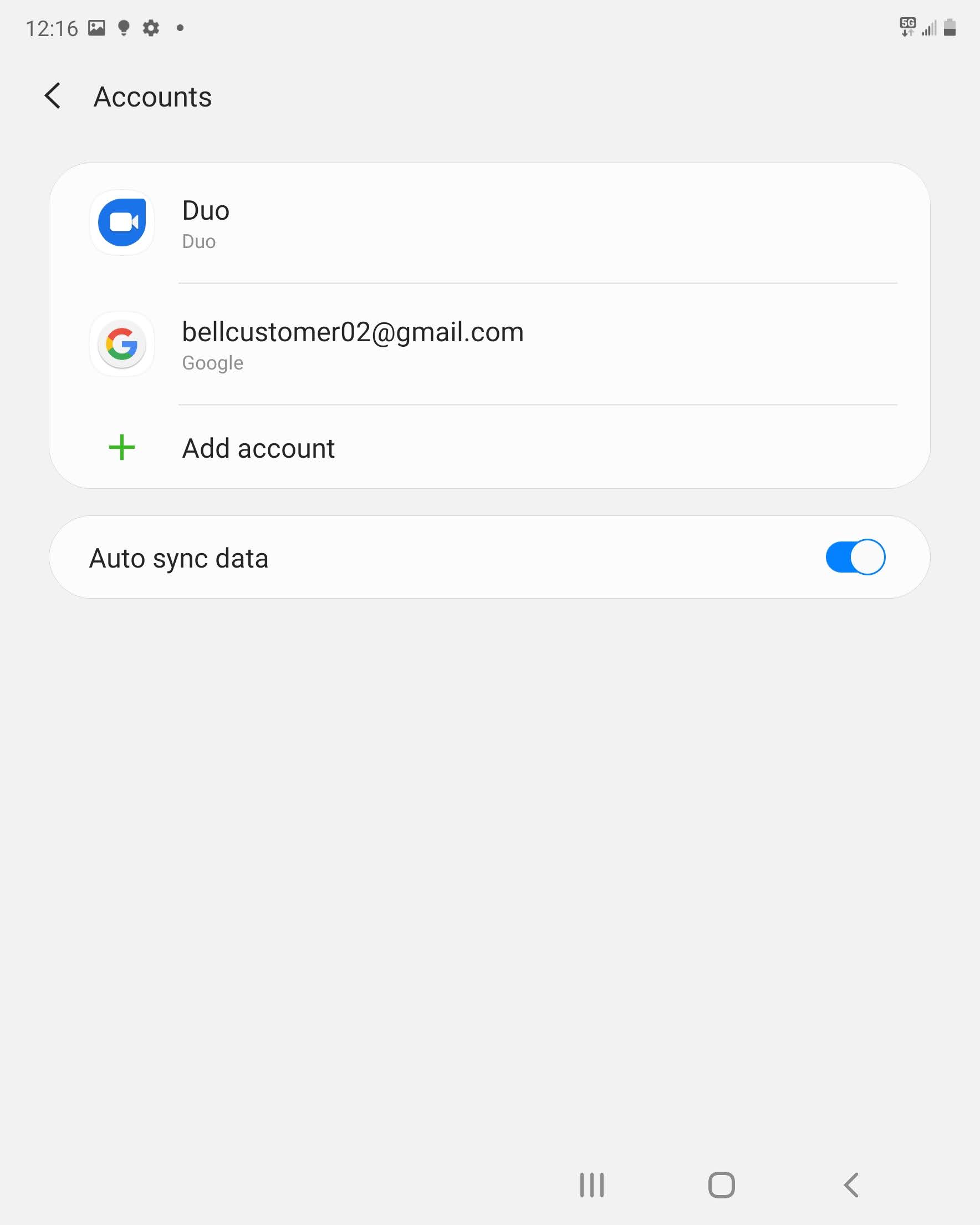 How to set up Bell email on my Samsung Fold series smartphone