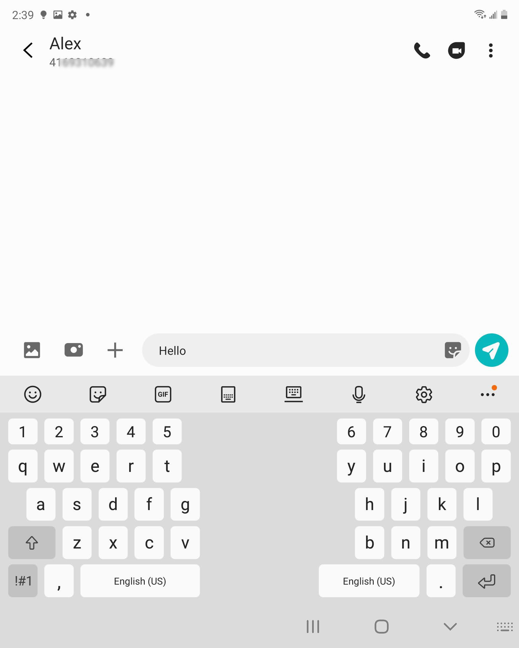 How to send text messages and multimedia messages on my Samsung Fold ...