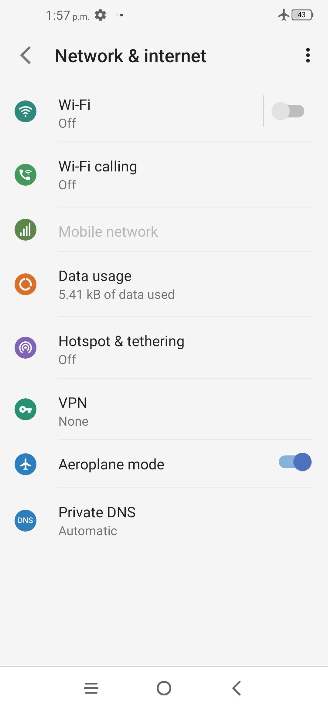 How to share my Internet connection with a computer on my TCL smartphone