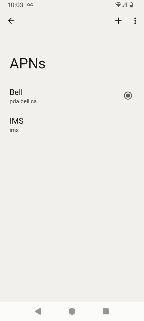How to reset the APN settings to default on my ahlo smartphone