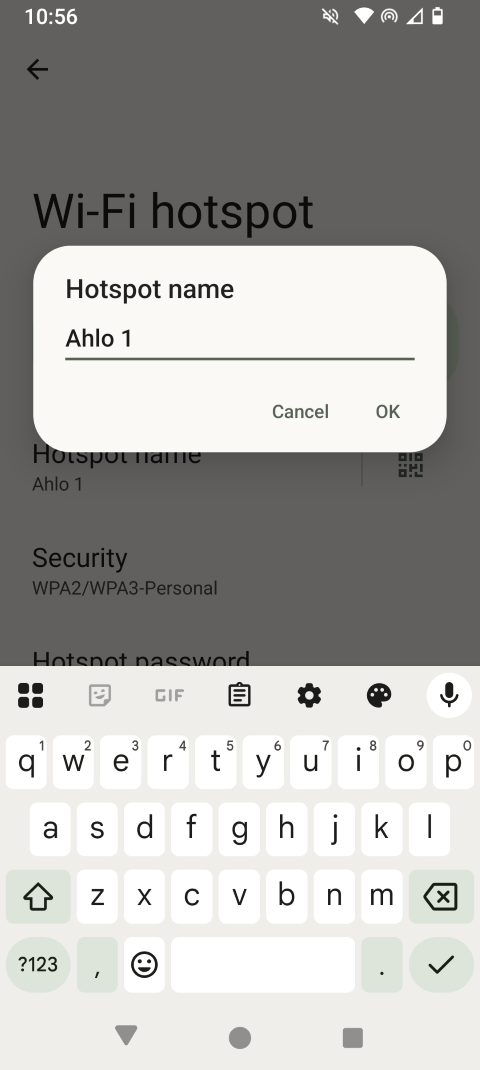 How to use my ahlo smartphone as a portable Wi-Fi hotspot